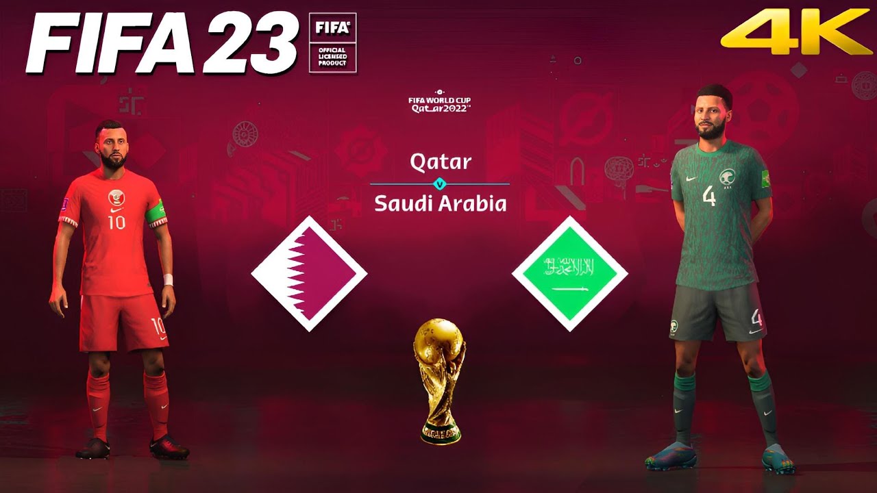 FIFA 23 - Qatar vs. Saudi Arabia - FIFA World Cup Qatar Final | PS5 ...