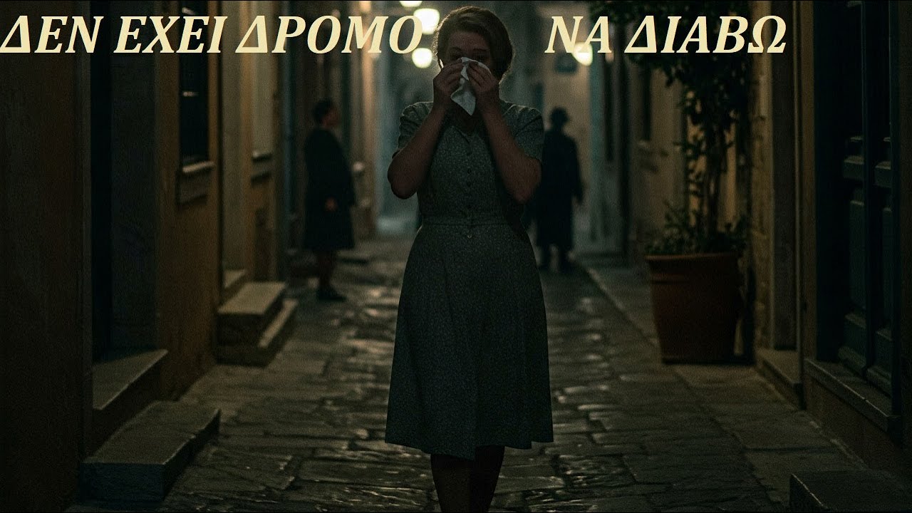ΔΕΝ ΕΧΕΙ ΔΡΟΜΟ ΝΑ ΔΙΑΒΩ - Καραόκε σε γυναικείο τόνο - YouTube