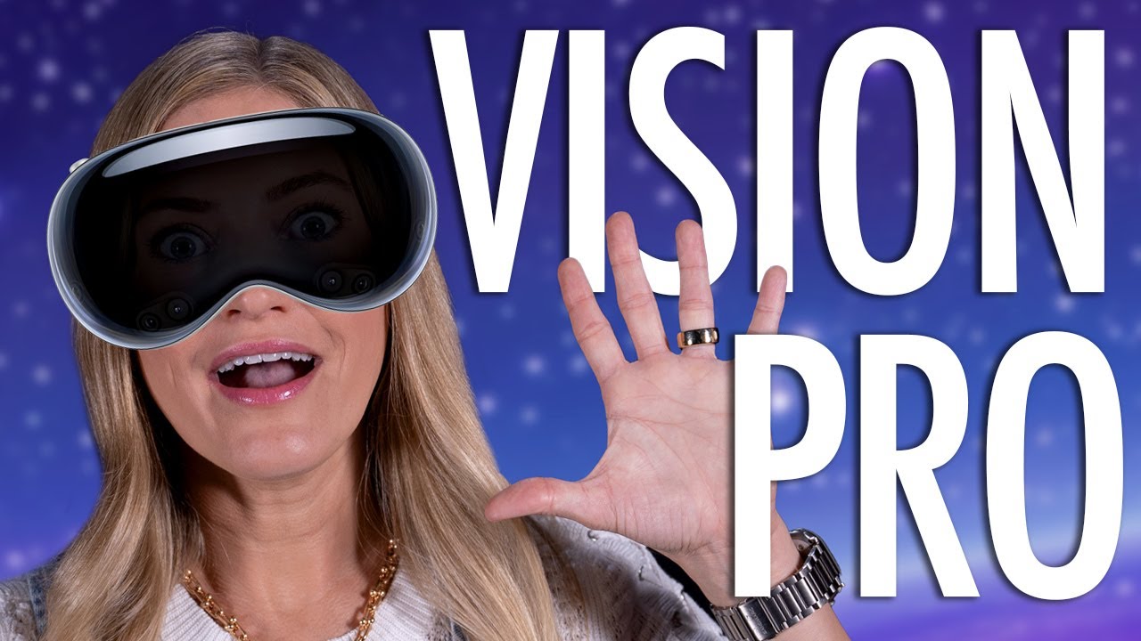 Testing the Apple Vision Pro! 🤯 It's a computer for your face! - YouTube