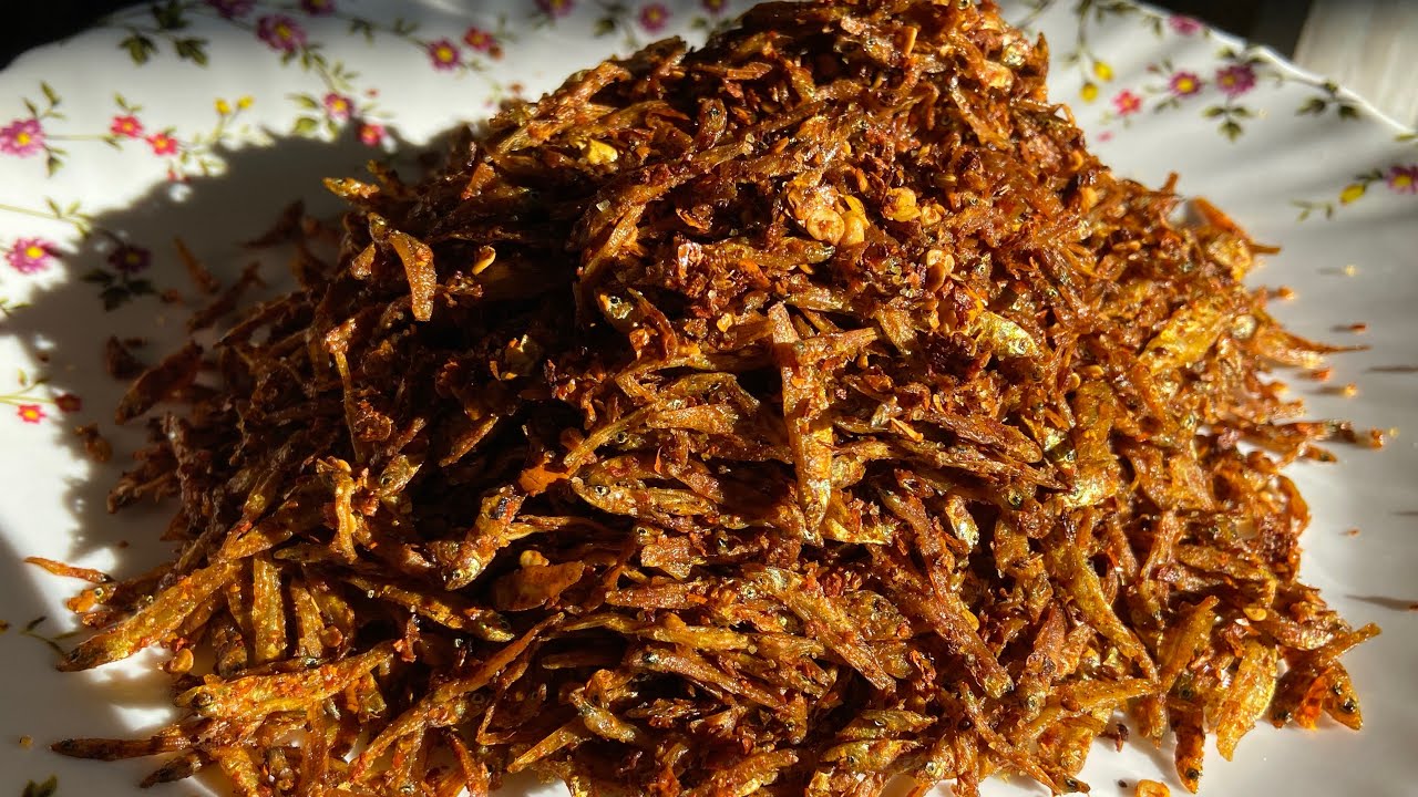 MINI DRY FISH PICKLE | SPICY PICKLE | HOMEMADE | LIRBON TERANGPI - YouTube
