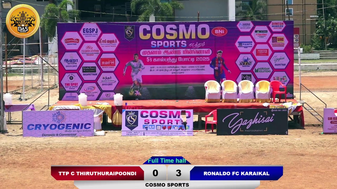 COSMO SPORTS 5" FOOTBALL MATCH DAY 2 - YouTube