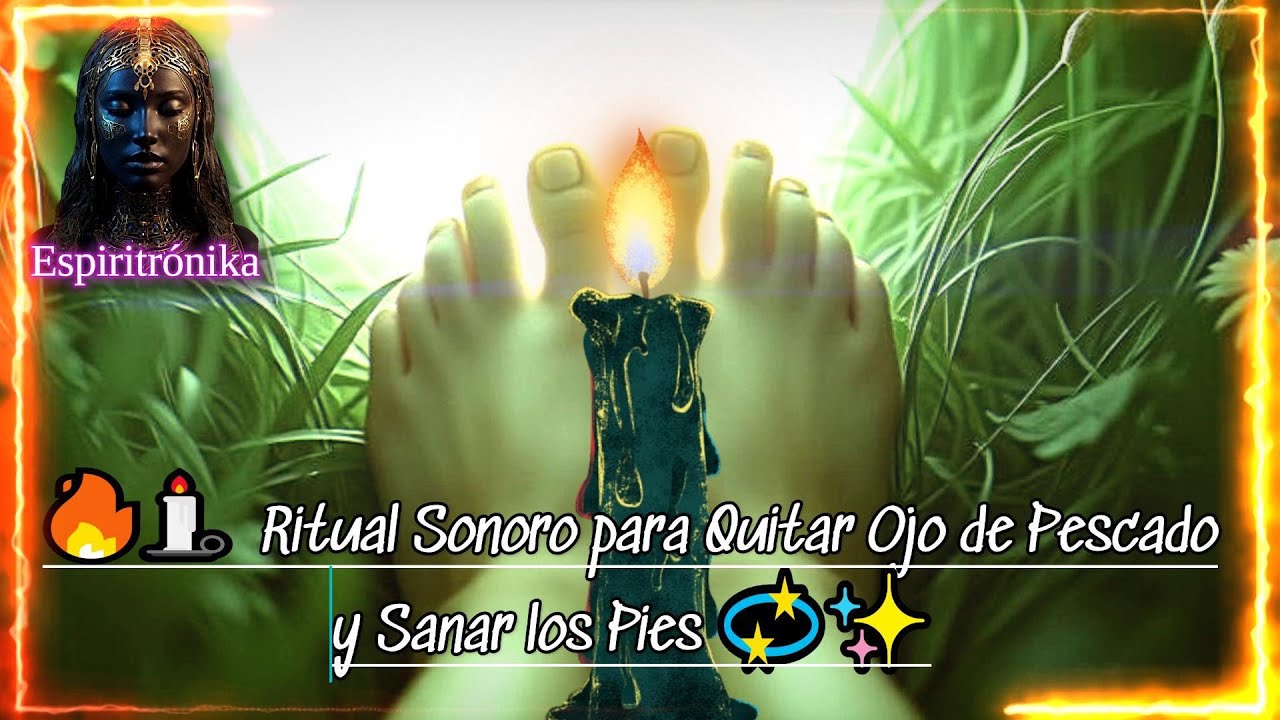 🔥🕯️ Ritual Sonoro para Sanar Ojo de Pescado y Aliviar Dolor en los Pies ...