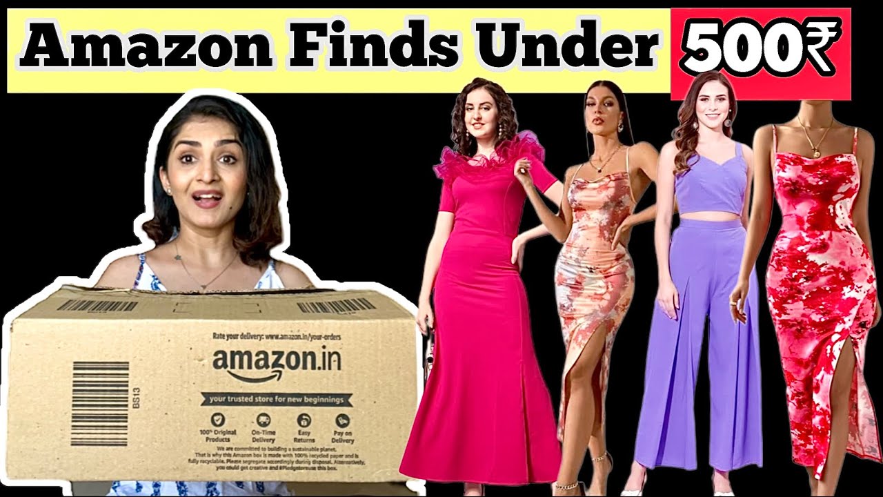 AMAZON Dresses Under 500₹ |Starting at 350₹ | Modest Dresses in Budget ...