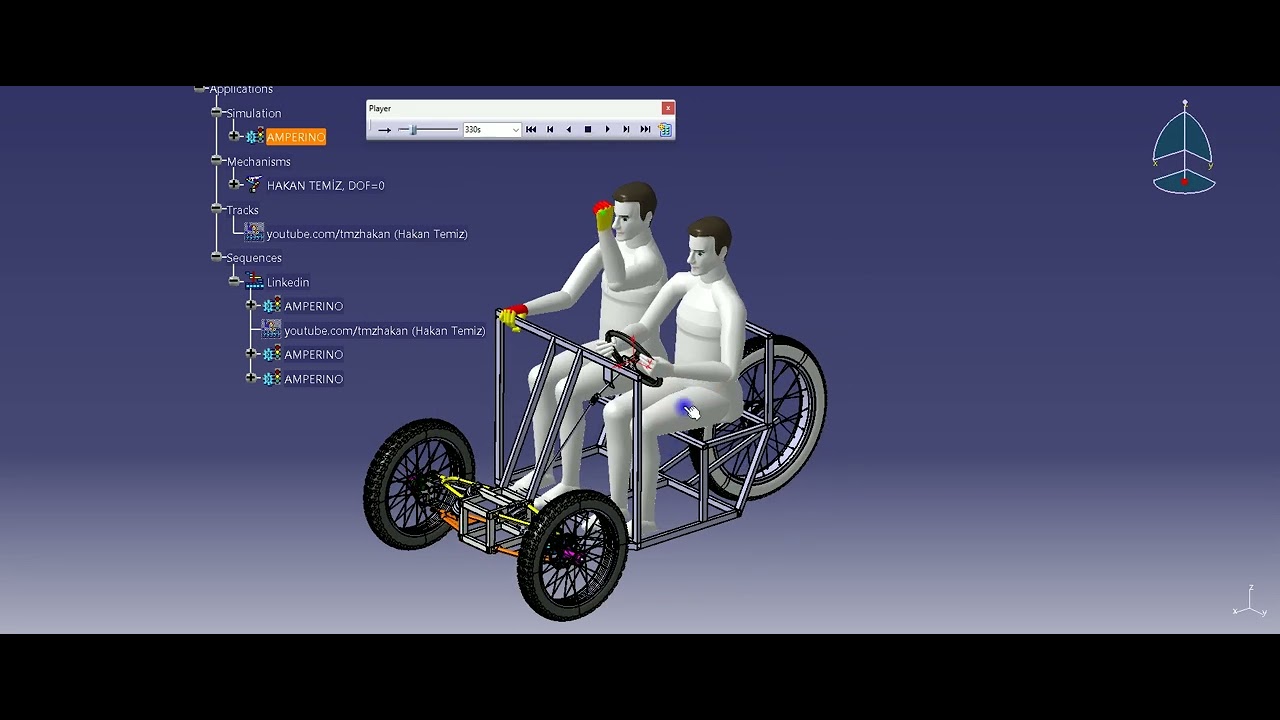 Catia Human Builder Human Ergonomic Analysis and Simulation - YouTube