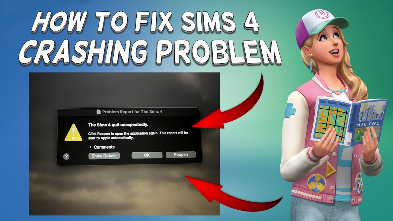 How To Fix Sims 4 Crashing Problem | Tutorial - YouTube