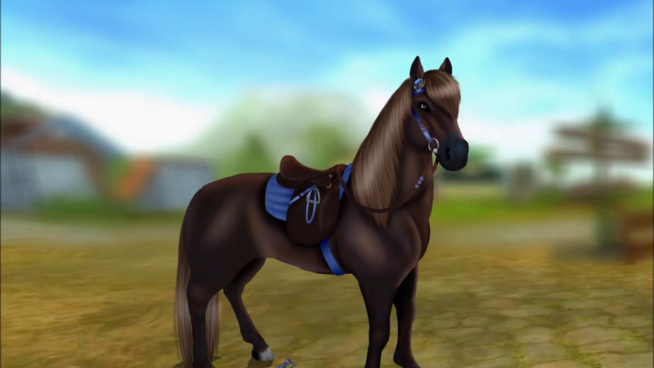 Speedpaint ~ New Morgan Horse [SSO] - YouTube