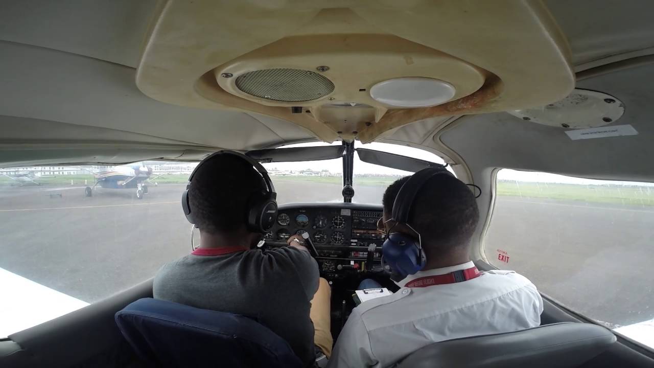 Flying at Wilson Airport (HKNW) - Circuits - YouTube