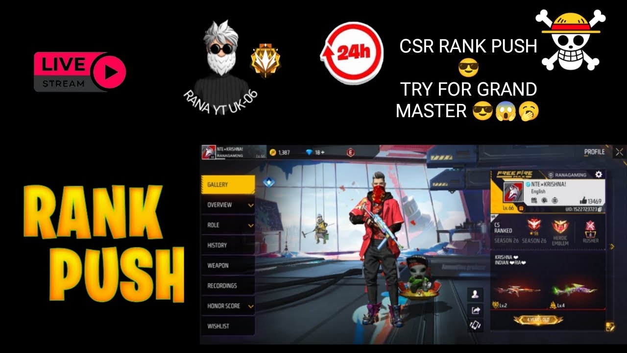 CSR RANK PUSH BD SERVER 😎 - YouTube