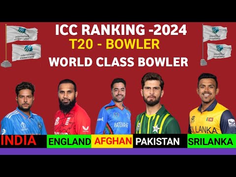 ICC T20 Bowling Ranking 2024 l ICC Players Ranking For T20 Bowlers 2024 ...