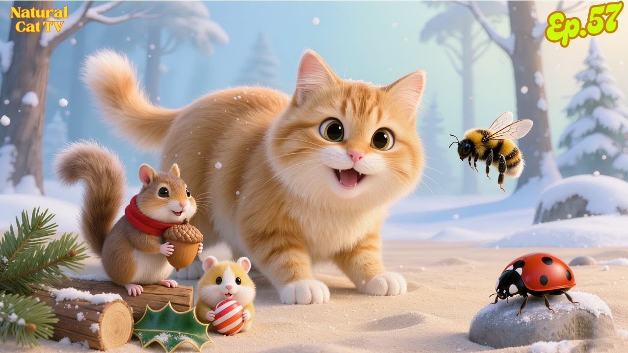 Natural Cat TV 🦜 Cat Safari Realm Featuring Real Wildlife to Engage ...