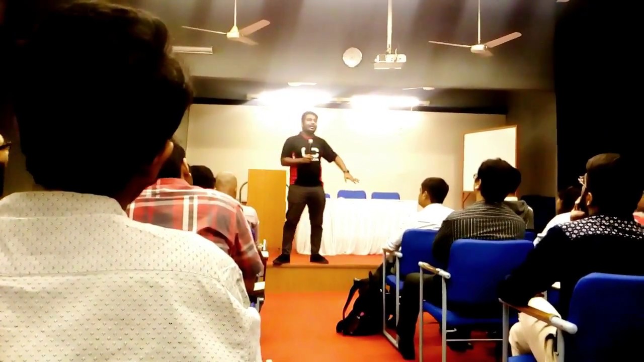 Unocoin Vice-President Sharan Nair lecture at IIM Ahmedabad About ...