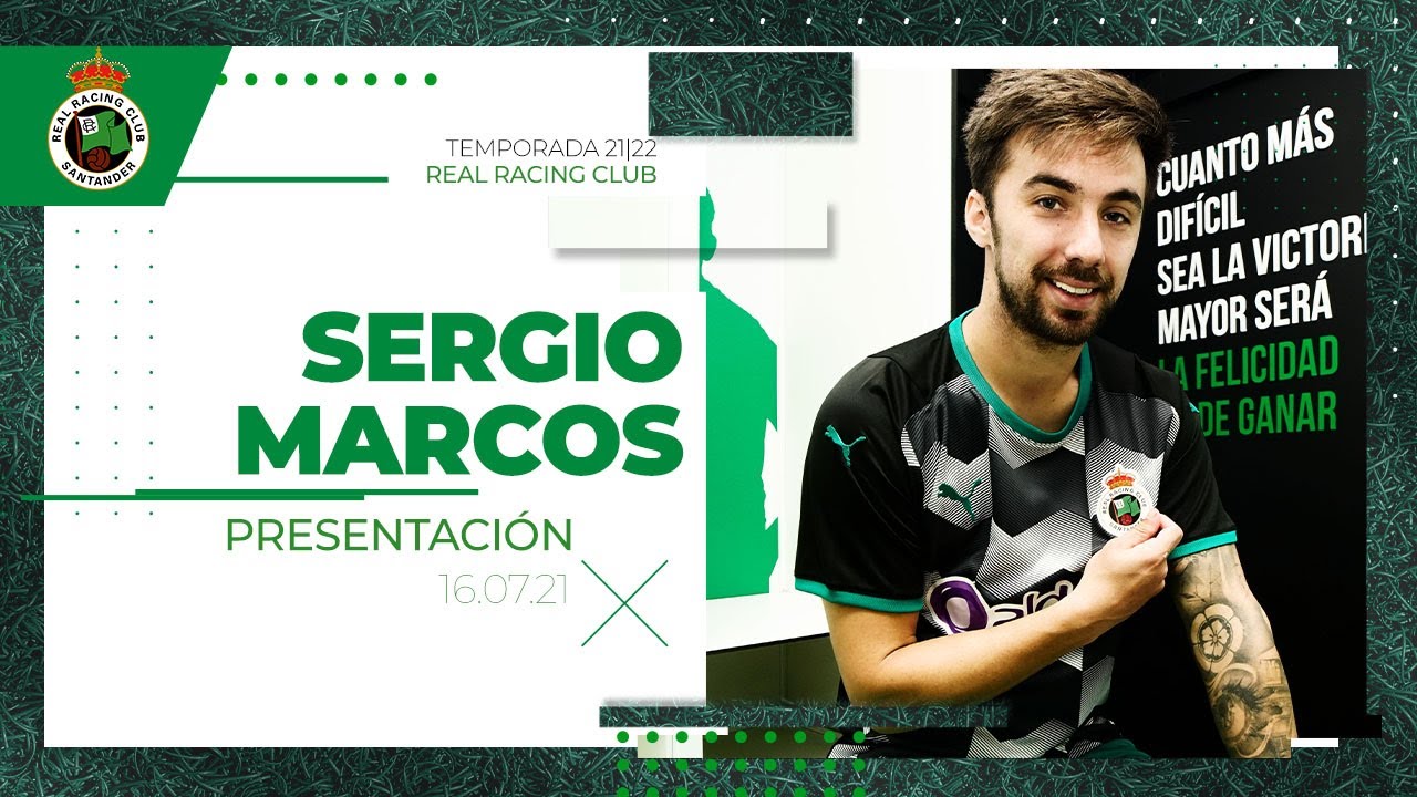 Presentación Sergio Marcos · 16 de julio de 2021 - YouTube