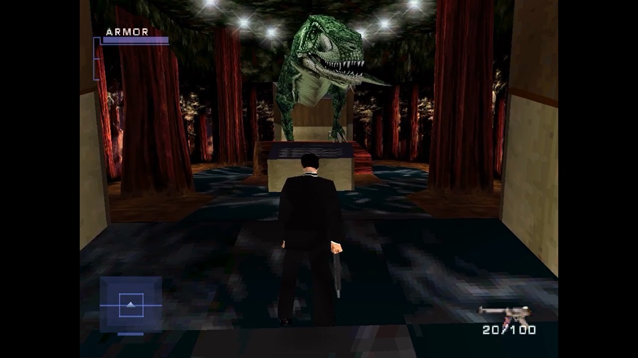 Syphon Filter Walkthrough, Mission 7: Expo. Centre Dinorama (No ...
