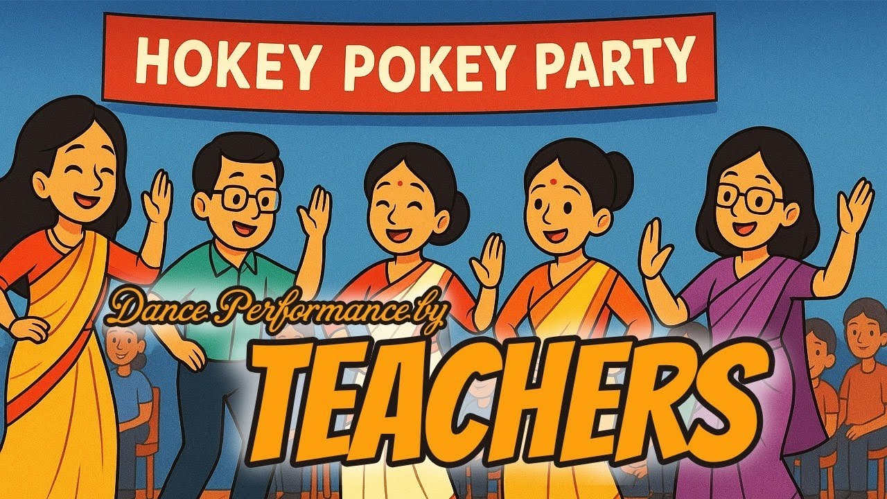 Hokey Pokey Dance by Teachers | Fun Action Dance Performance | Children ...