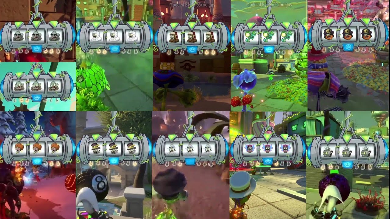 Plants vs Zombies GW2 All 11 Super Boss Wave's in Garden Ops (Including ...
