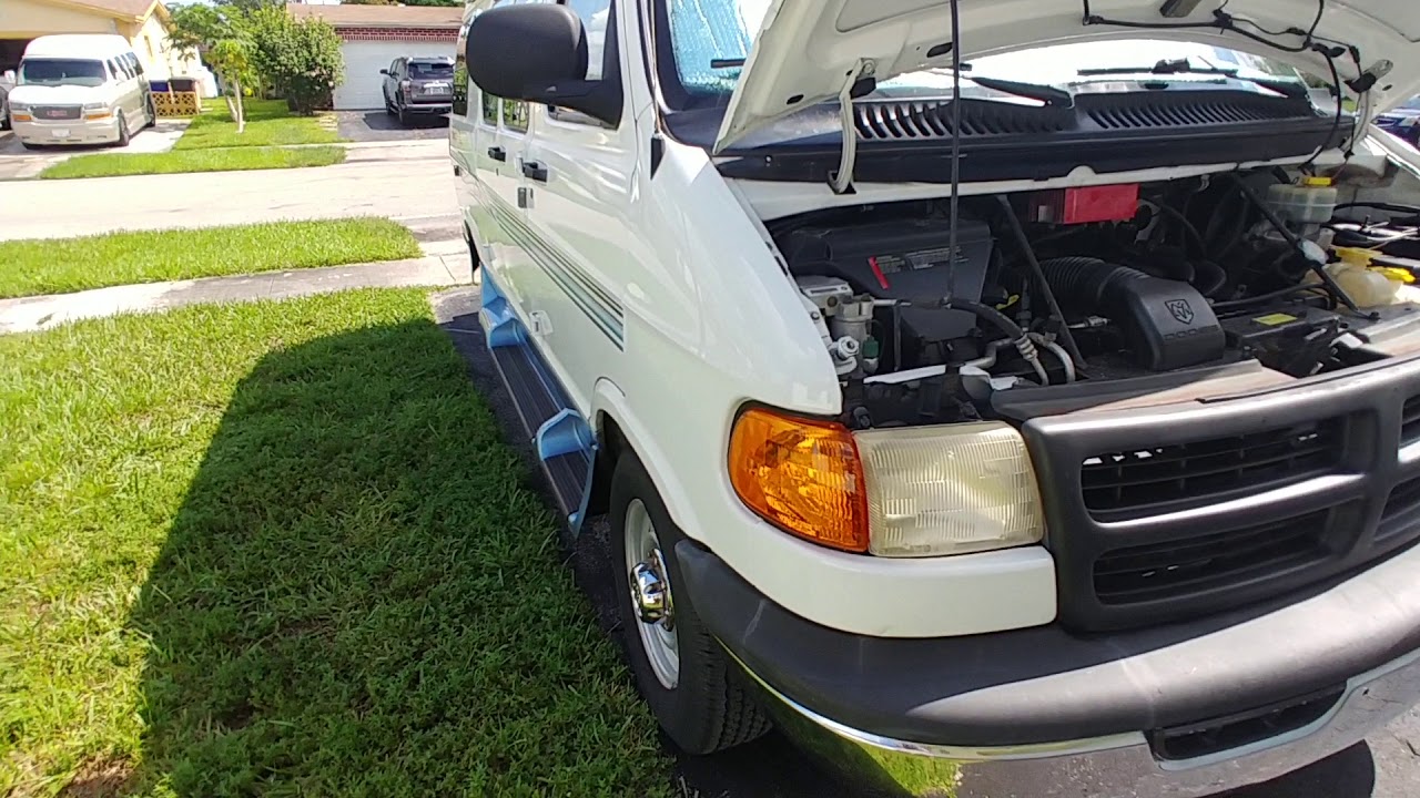 *PENDING* 2000 dodge roadtrek 170 engine showing - YouTube