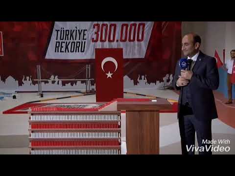 🇹🇷Türkiye'mizi Gururlandıracak Domino Taşı Gösterisi 🇹🇷