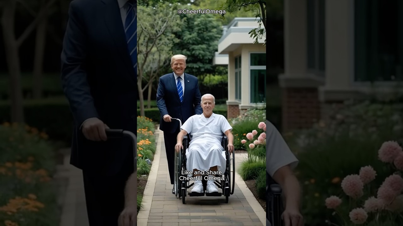 Donad Trump Rolls Out Joe Biden in a Wheelchair?! 😂 Hilarious Political ...