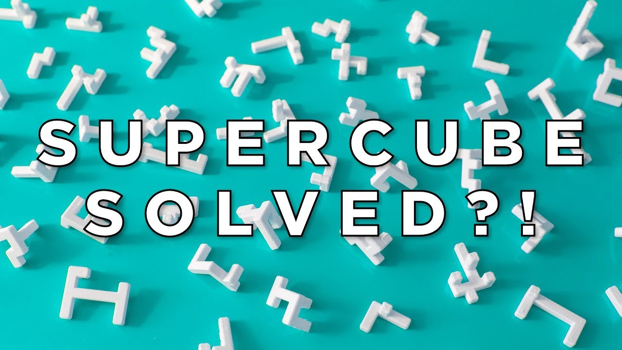 The S U P E R C U B E has been S O L V E D ... ? - YouTube