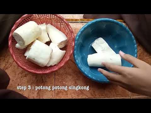 Tugas praktek bioteknologi konvensional membuat tape singkong kelompok 4/9i - YouTube