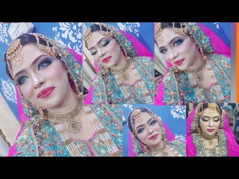 Balochi bride make up tutorial by huma Zeeshan/Pakistani bride//full ...