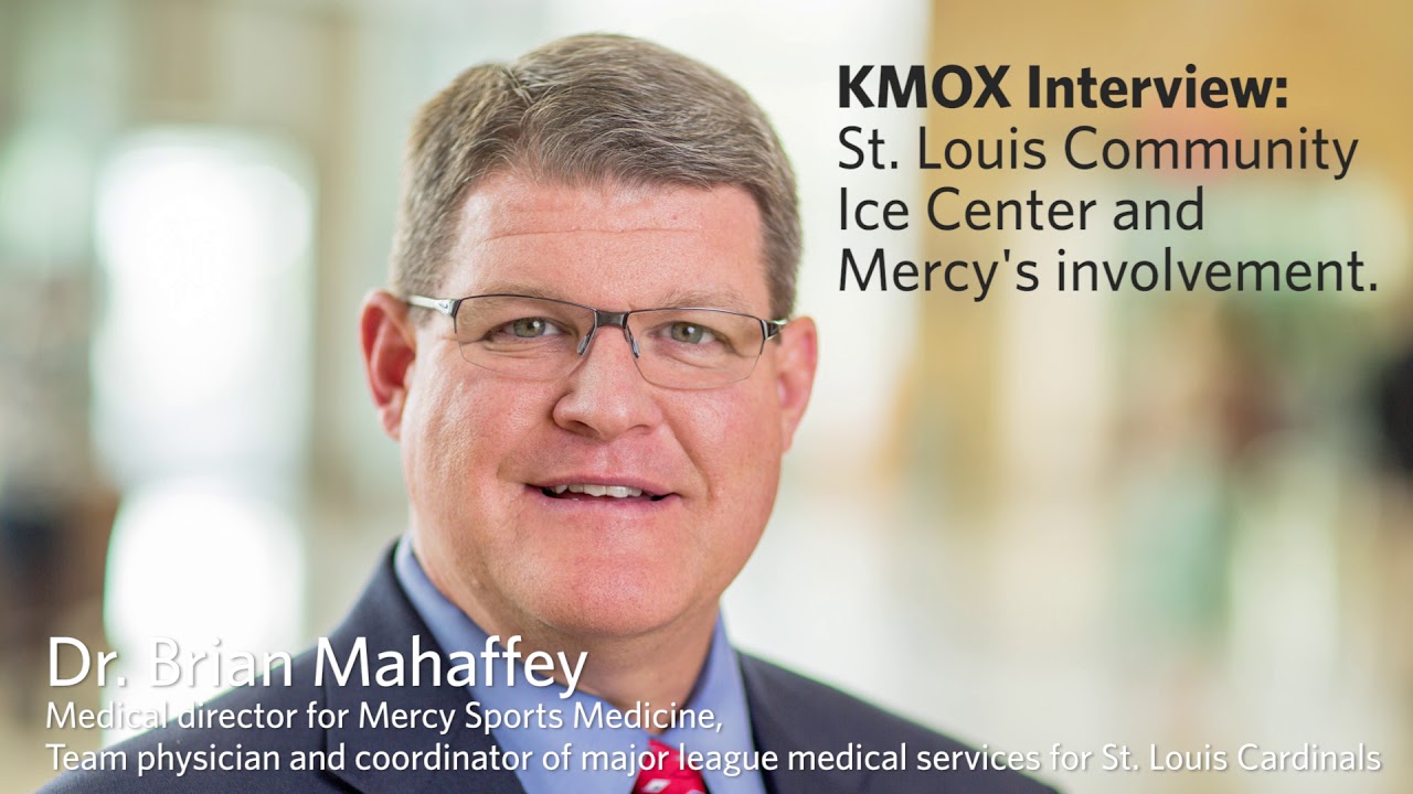 Dr. Brian Mahaffey Talks St. Louis Community Ice Center - YouTube
