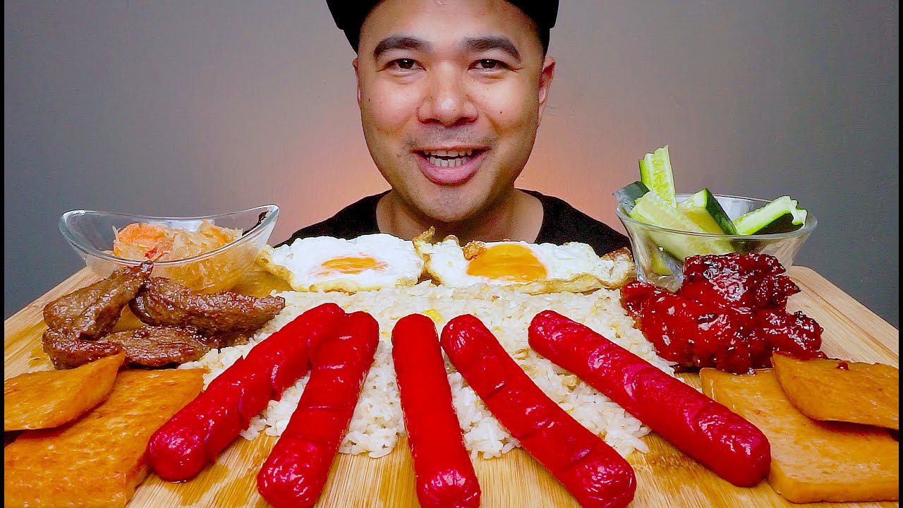 FILIPINO BREAKFAST | HOTDOG | SPAM | TOCINO | TAPA | FRIED EGG | GARLIC ...