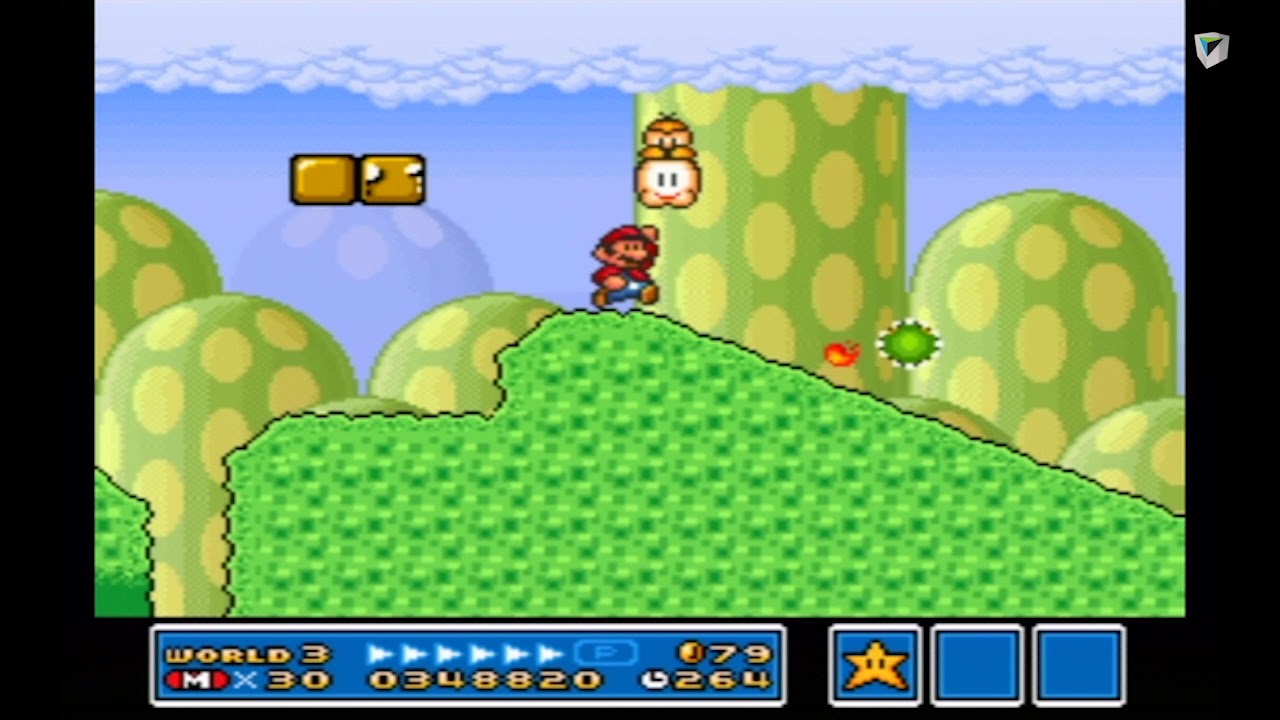 Super Mario Bros 3 All Stars - World 3-4 - YouTube