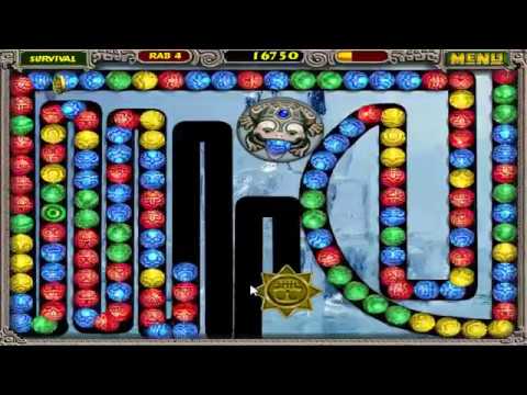 2 new custom paths, Zuma Deluxe - YouTube