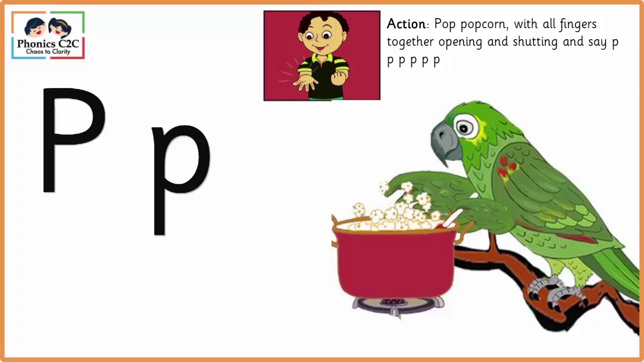 Phonics C2C Alphabet P Song - YouTube