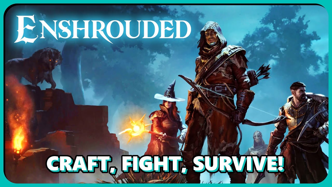 THIS OPEN-WORLD FANTASY RPG IS AMAZING! Enshrouded - YouTube
