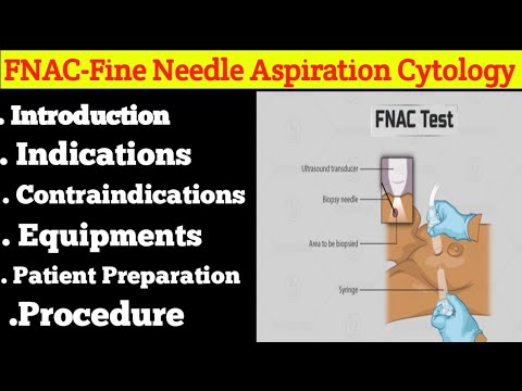 FNAC test in hindi (गांठ की जाँच) #FNAC #science #paramedical #xray ...