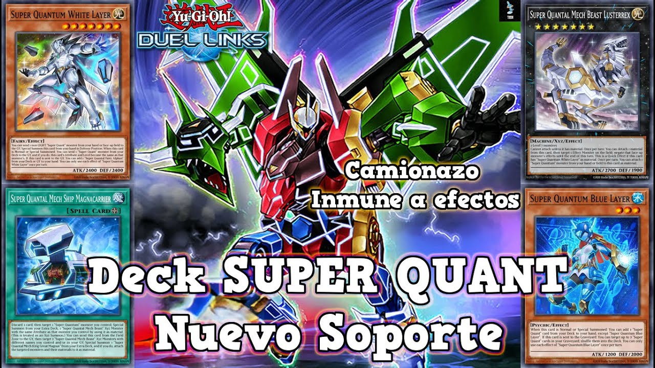 Deck SUPER QUANT Nuevo Soporte Facilita SUPER QUANTAL MECH KING GRAN ...