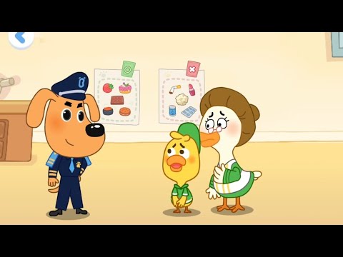 Sheriff Labrador Cartoons # Police Cartoons # Cartoons for kids # eat ...