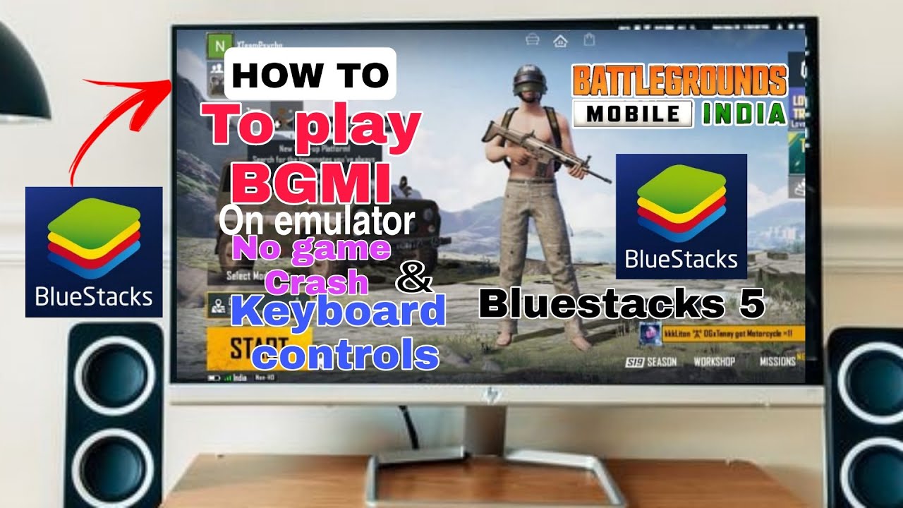 HOW TO PLAY BGMI ON EMULATOR || BLUESTACKS CONTROL SETTINGS ...