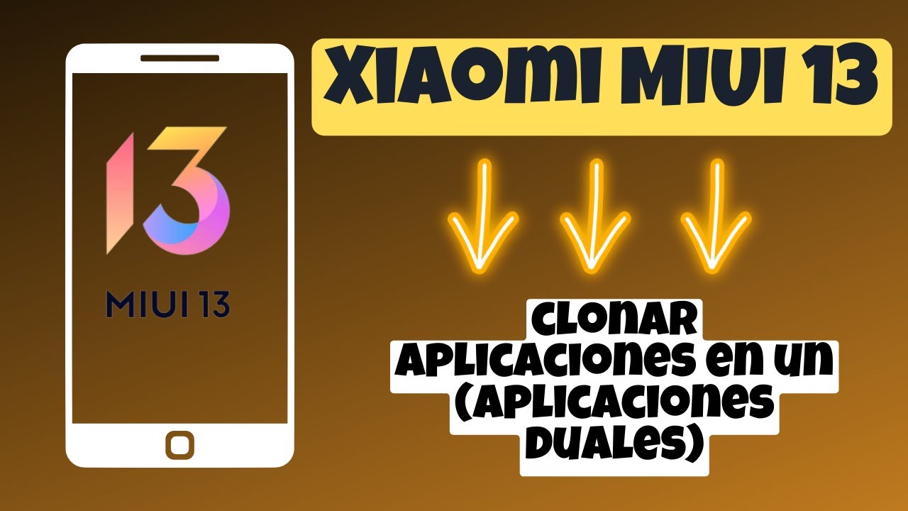 Como clonar aplicaciones en un (aplicaciones duales) MIUI 13 - YouTube