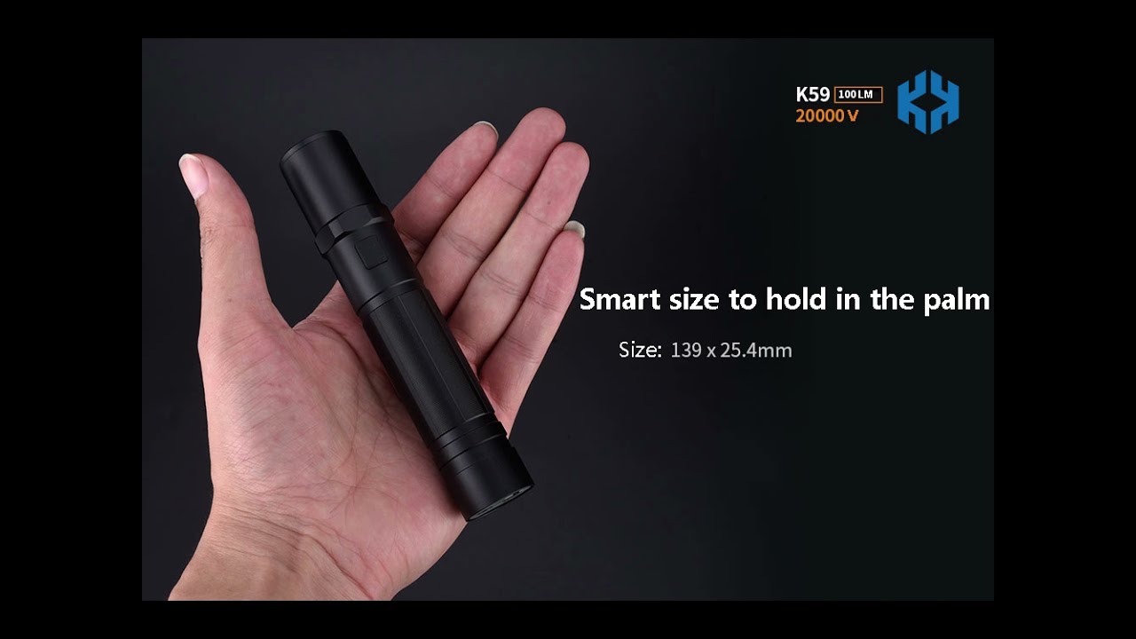 K59 stun gun EN 2 - YouTube