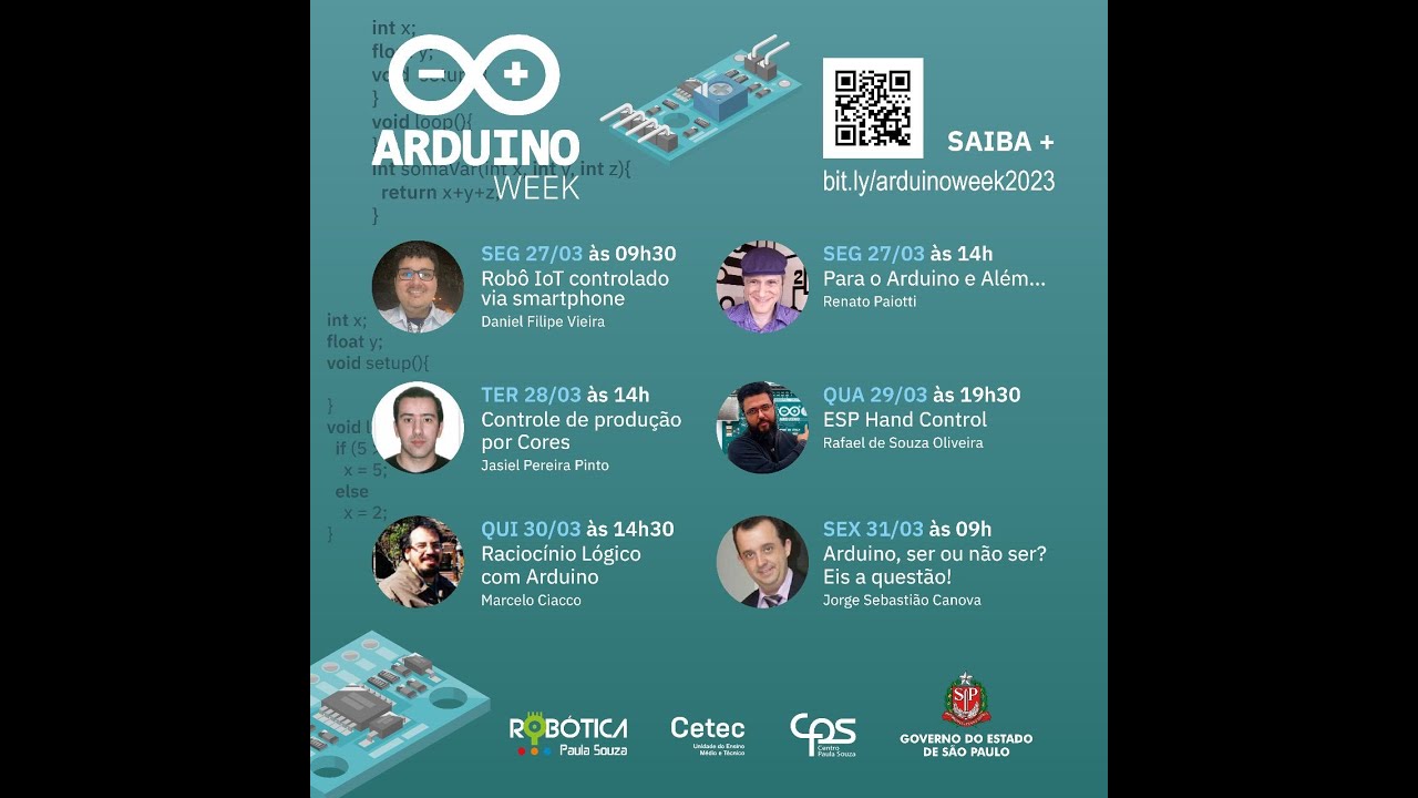 Arduino Week 2023 - Primeiros passos com o Tinkercad - YouTube