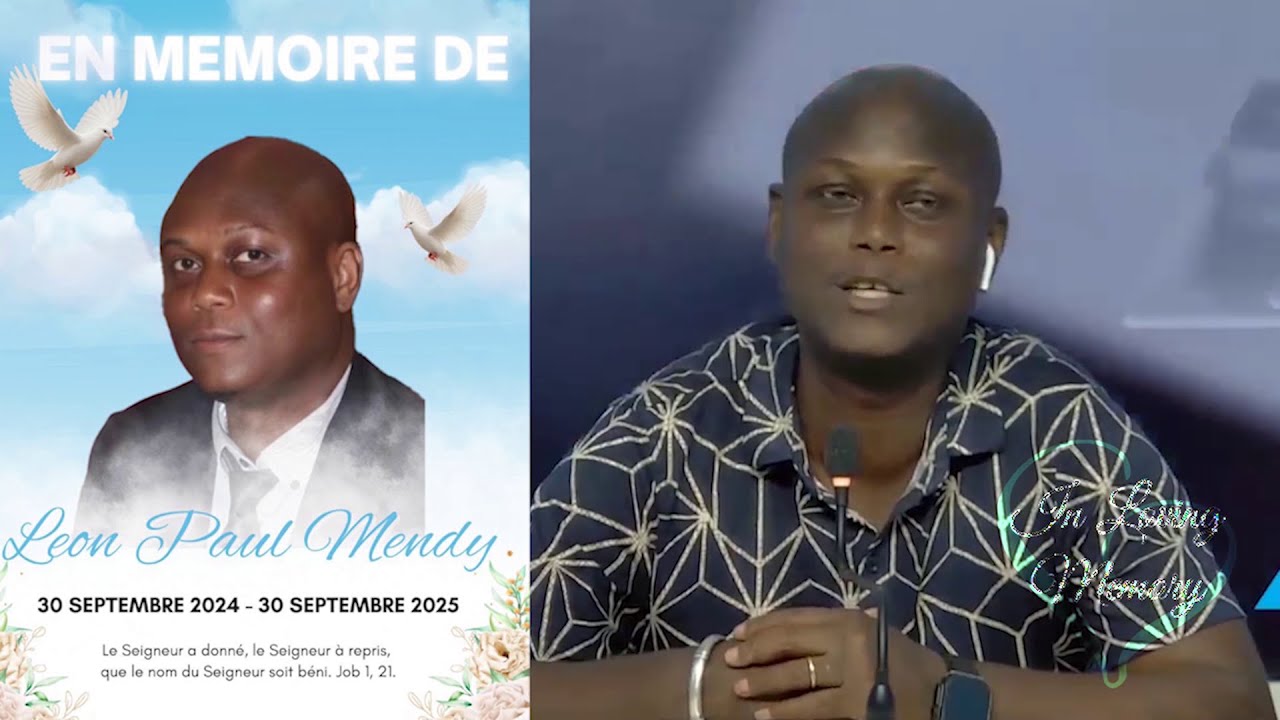 SPECIAL: EN MEMOIRE DE LEON PAUL MENDY / 30 SEPT. 2024 - 30 SEPT. 2025 ...