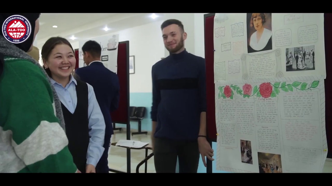 English Week at Ala-Too International University/ Неделя английского ...
