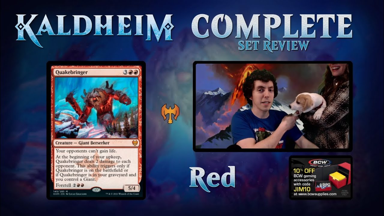 🔴 Complete Set Review - Kaldheim - Red Cards - Constructed And Limited ...