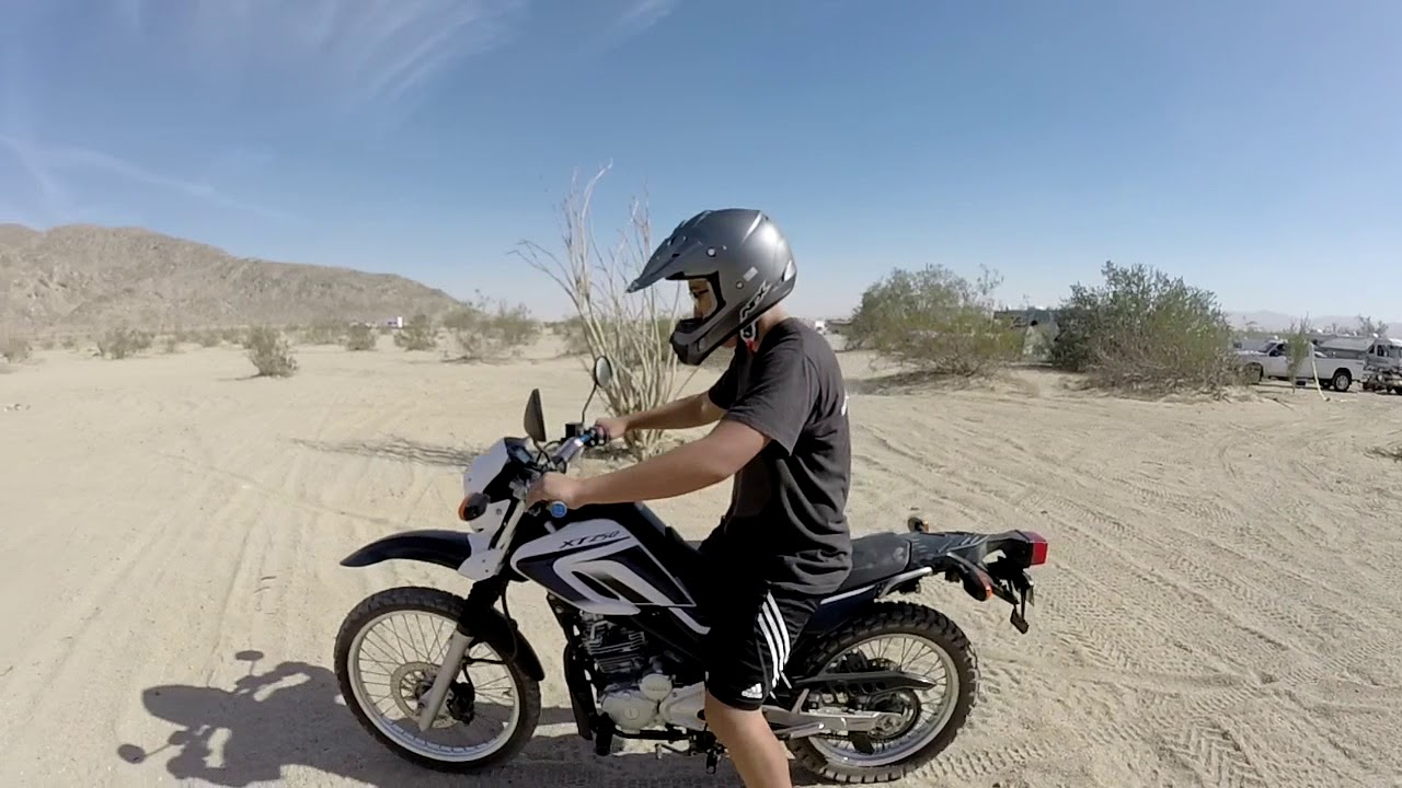 Anthony Learning Dirt Bike - YouTube
