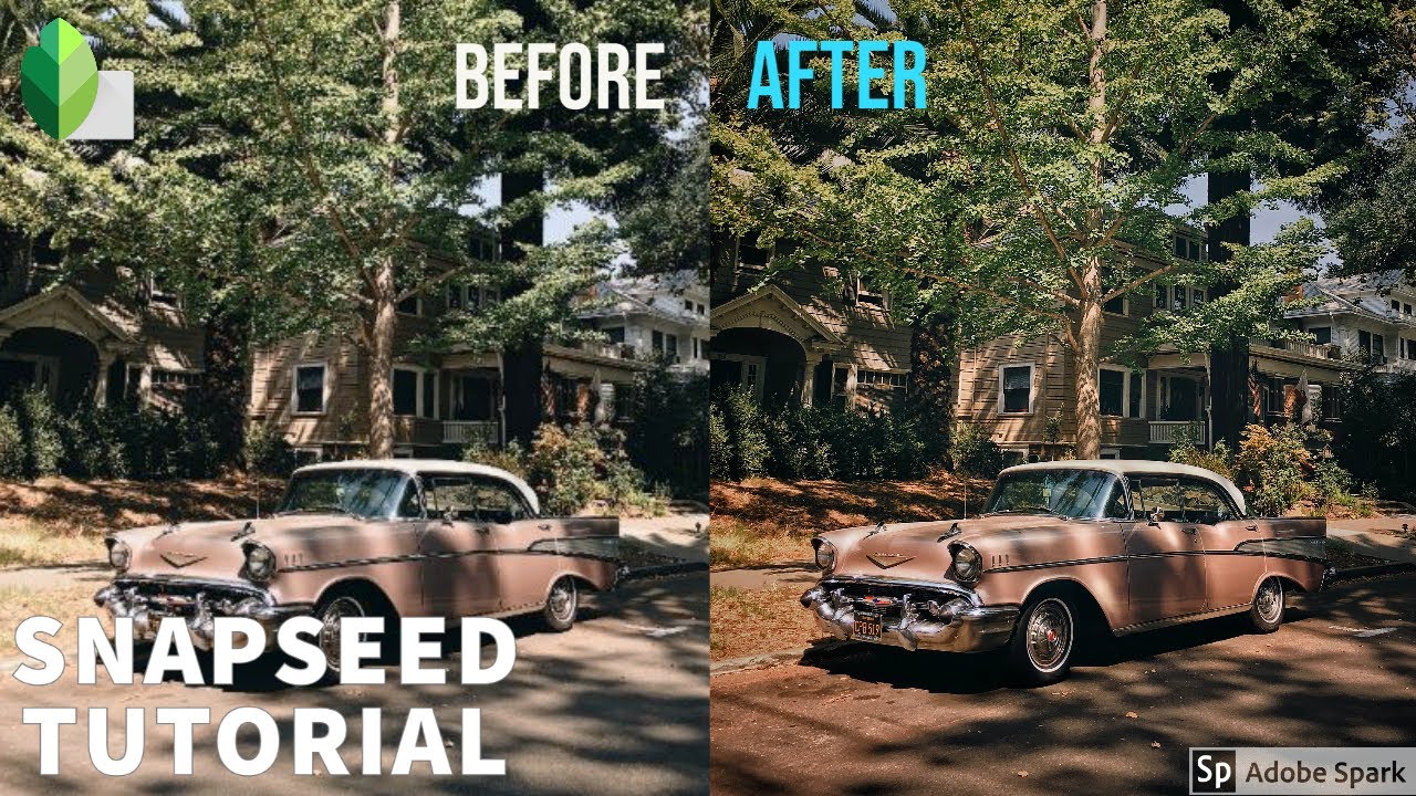 HOW TO: VINTAGE CAR EDIT WITH SNAPSEED IN SIMPLE STEPS! - YouTube