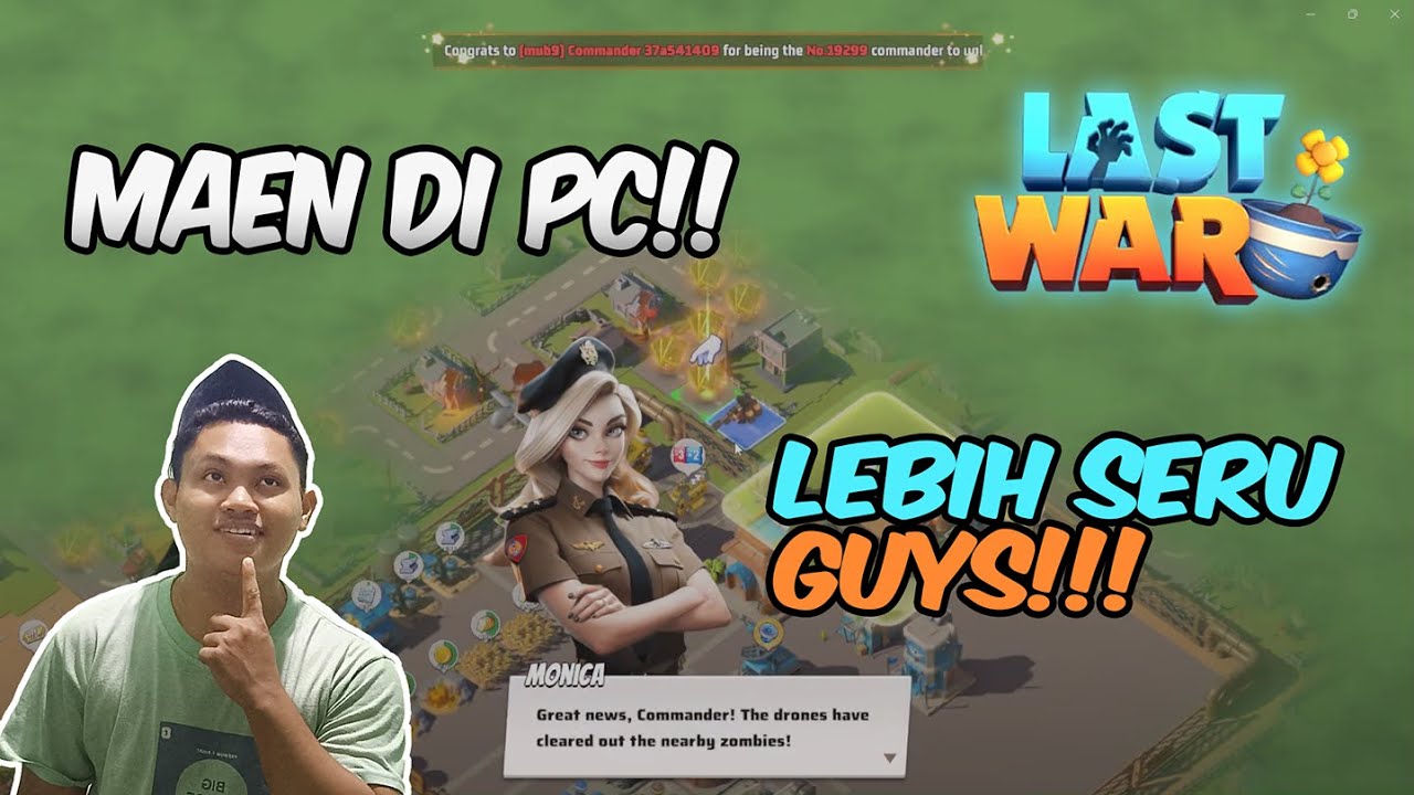 TERNYATAAA!!! game last war survival juga bisa dimainin di PC guyss ...