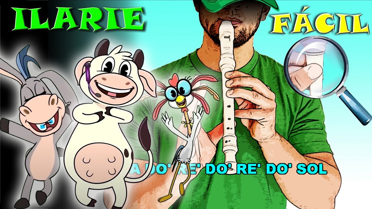 ILARIE - Toy Cantando | Flauta Fácil | Tutorial | Cover | Karaoke - YouTube