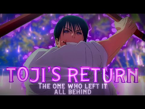 「The One Who Left It All Behind 😈」Toji’s Return "Jujutsu Kaisen" [Edit ...