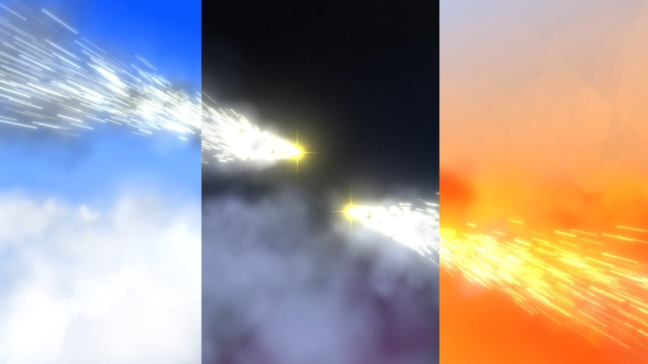 [フリー素材/FreeFootage] パーティクルトレイルエフェクト / Particles Trailing effects [4K/60fps] - YouTube