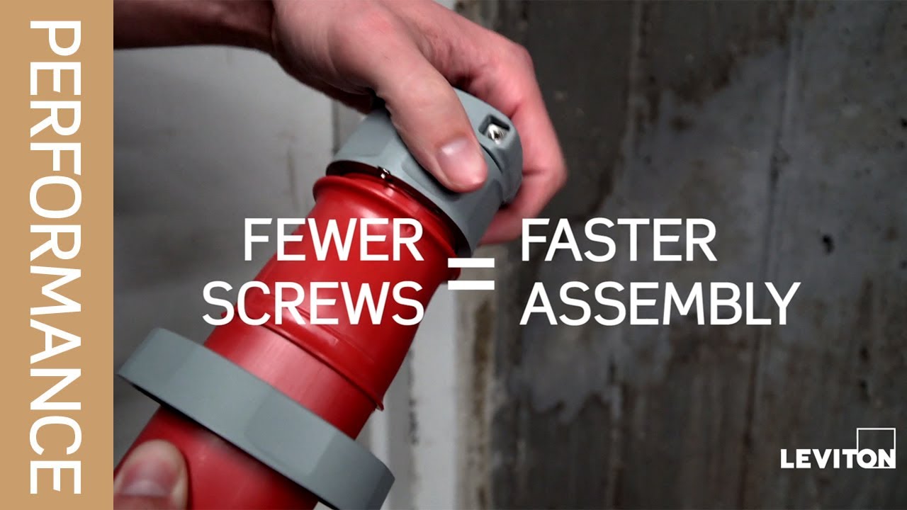 Simplify Installation – LEV Series IEC 60309 Devices - YouTube