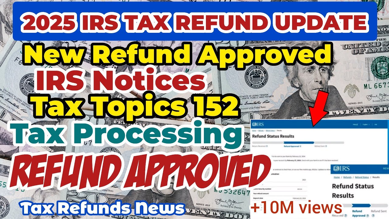 🚨 2025 IRS Tax Refund Updates: Approvals, Delays, EITC, and PATH Act ...