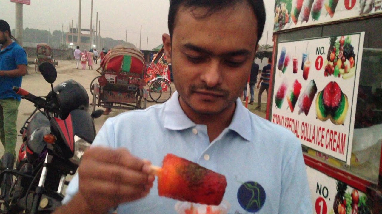 Ice Gola Indian Street Food | Colorful Ice Gola | Rainbow Ice Cream ...